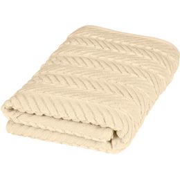 Duschtuch Ross "Sensual 9001", beige (natur, sand), B:75cm L:140cm, Frottier, Obermaterial: 100% Baumwolle, Handt&uuml;cher, Duschtuch, 100% Baumwolle