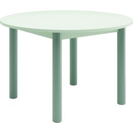 Esstisch Tom Tailor HOME "COLOR TABLE", fresh sage 08, sage 03, fresh sage 08, B:120cm H:76cm T:120cm, Tische, Esstisch, Esstisch, 4-Fu&szlig;, 3 Gr&ouml;&szlig;en, 3 Dekorfarben, 4 Fu&szlig;farben, ABS-Kante