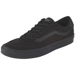 Sneaker Vans "BROOKLYN LS", Herren, Gr. 41, schwarz (schwarz, schwarz), Synthetik, Textil, Schuhe Sneaker