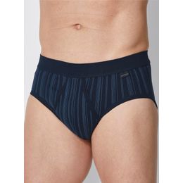 Slip, Herren, Gr. 8, 2 Stk., blau (marine), 100% Baumwolle, Unterhosen Slip