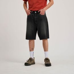 Shorts Santa Cruz "BIG SHORTS", Herren, Gr. 30, N-Gr, schwarz (washed schwarz), Obermaterial: 94% Baumwolle, 6% Polyester, Hosen Shorts, sportlicher Stil, f&uuml;r sportliche Aktivit&auml;ten, leichtes Material