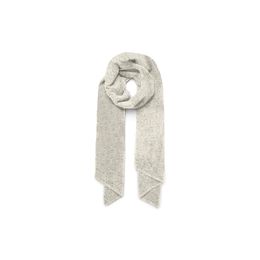 V&eacute;ro Moda Schal VERO MODA "VMCASSY SCARF NOOS", Damen, moonbeam, Fleece, Kunstfaser, unifarben, Modet&uuml;cher Schal