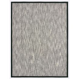 Teppich HEINE HOME Gr. 5, schwarz, B:200cm H:5mm L:300cm, Schurwolle, Sisal, Wolle, Teppiche, Teppich