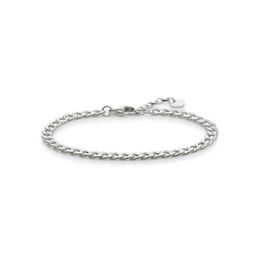 Armband Thomas Sabo "LBA0105-001-12-L19,5V" Gr. 19,5, silber (silberfarben), Armb&auml;nder, Herren, 19,5, Silber 925 (recycelt), Armband