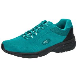 Br&uuml;tting Outdoorschuh BR&Uuml;TTING "Nordic Walking Schuh Circle", Damen, Gr. 41, blau (gr&uuml;n), Veloursleder, Schuhe Outdoorschuh