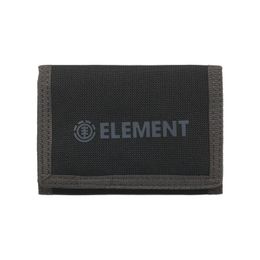 Brieftasche Element "Brand", Herren, flint schwarz, Obermaterial: 100% Microfaser;, Kleinlederwaren Brieftasche