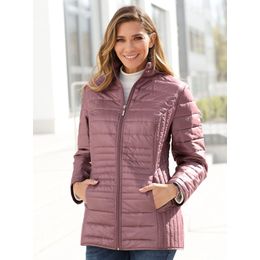 Steppjacke Classic Basics, Damen, Gr. 42, rosa (rose), 100% Polyester, Wattierung:100% Polyester, unifarben, Jacken Steppjacke