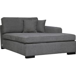 Sofaelement Home Affaire "Skara", grau (dunkelgrau), B:110cm H:86cm T:160cm, Polsterelemente, Sofaelement, Modul zum eigenen Zusammenstellen, in vielen Bezugsqualit&auml;ten