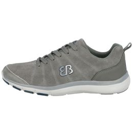 Br&uuml;tting Sneaker BR&Uuml;TTING "Freizeitschuh Dallas", Herren, Gr. 44, grau, Veloursleder, Schuhe Sneaker