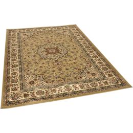 Teppich Theko "Hamadan 359", braun (camel), B:200cm H:10mm L:300cm, Polypropylen, Teppiche, Teppich, Kurzflor, Orient-Optik, auch als L&auml;ufer