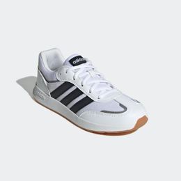 Sneaker adidas Sportswear "TENSAUR SWITCH KIDS", Damen, Gr. 40, schwarz-wei&szlig; (cloud wei&szlig;, core schwarz, grau three), Synthetik, Schuhe Sneaker, f&uuml;r Kinder & Jugendliche