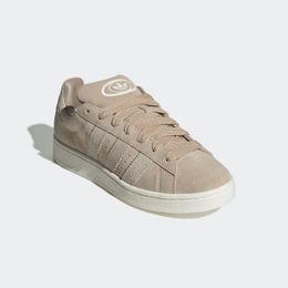 Sneaker adidas originals "CAMPUS 00S", Herren, Gr. 36, wei&szlig; (clay braun, sanftes wei&szlig;, halo ivory), Leder, Textil, Schuhe Sneaker