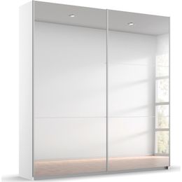 Schwebet&uuml;renschrank Rauch "Kleiderschrank Schrank Garderobe REFLECT", wei&szlig; (alpinwei&szlig;), B:175cm H:210cm T:59cm, Holzwerkstoff, Schr&auml;nke, Schwebet&uuml;renschrank, inkl. praktischer Innenausstattung mit 2 Stoffboxen MADE IN GERMANY