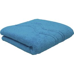 Handtuch Ross "Cashmere feeling", blau (petrol), B:50cm L:100cm, Frottier, Baumwolle, Handt&uuml;cher, Handtuch, 100% Baumwolle, mit Wellen-Bord&uuml;re, gro&szlig;e Farbauswahl