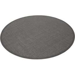 Sisalteppich Esprit "Lagoon", grau, B:160cm H:6mm L:160cm &Oslash;:160cm, Sisal, Teppiche, Sisalteppich