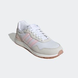Sneaker adidas Sportswear "RUN 60S 4.0", Damen, Gr. 41, wei&szlig; (cloud wei&szlig;, clear pink, wonder quartz), Leder, Textil, Schuhe Sneaker