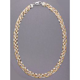Collier Lady, silber (silber 925), Halsketten, Damen, 45, Silber 925 (Sterlingsilber), L: 45, Collier