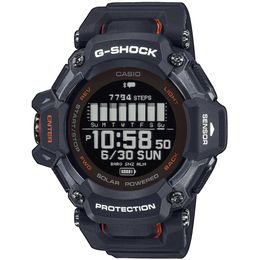 Smartwatch Casio G-SHOCK, orange (schwarz, orange, schwarz, orange), Smartwatches, Herren, Smartwatch, Solaruhr, Armbanduhr, Herrenuhr, Digitaluhr,Stoppfunktion, Weltzeit