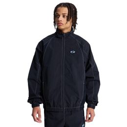 Regenjacke DC Shoes "Flow Track", Herren, Gr. S, schwarz, Obermaterial: 100% Nylon;, Jacken Regenjacke