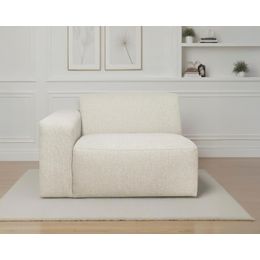 Sofaelement OTTO HOME "Koa, Sofamodul, passend zur Serie KOA", beige, B:114cm H:73cm T:98cm, 62% Polypropylen, 32% Polyester, Polsterelemente, Sofaelement, in Webstoff, weicher Lounge-Sitzkomfort