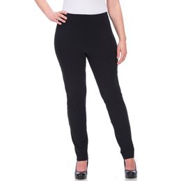 Schlupfhose KjBRAND "Susie sensitive reduced", Damen, Gr. 42, N-Gr, schwarz, Web, Obermaterial: 75% Polyamid, 25% Elasthan, figurbetont lang, Hosen Schlupfhose, Sommerhose atmumgsaktiv