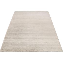Teppich Wecon Home "Island Beach", grau, B:133cm H:10mm L:200cm, Kunstfaser, Teppiche, Teppich, Kurzflor, Wohnzimmer