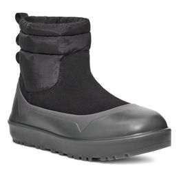 UGG Australia Winterboots UGG "CLASSIC MINI MOD", Herren, Gr. 12 (45), schwarz, Textil, Veloursleder, Schuhe Winterboots, Snowboots, Gummistiefel, Galoschen wetterbest&auml;ndig bei bis -20