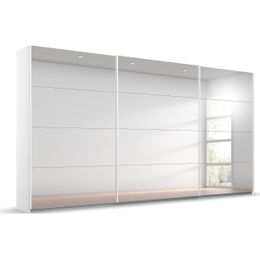 Schwebet&uuml;renschrank Rauch "Kleiderschrank Schrank Garderobe W&auml;scheschrank Ankleide ORACLE", wei&szlig; (alpinwei&szlig;), B:360cm H:229cm T:62cm, Holzwerkstoff, Schr&auml;nke, Schwebet&uuml;renschrank, inkl. Schubladen-Einsatz und extra Einlegeb&ouml;den MADE IN GERMANY