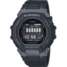 Smartwatch Casio G-SHOCK, schwarz (schwarz, schwarz), Smartwatches, Herren, Smartwatch, Armbanduhr, Herrenuhr, Bluetooth, bis 20 bar wasserdicht