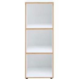 Aktenregal Innostyle "Memphis B&uuml;roregal,45x122x38cm (B/H/T)", wei&szlig; (wei&szlig;, artisan eiche), B:45cm H:122cm T:38cm, Holzwerkstoff, Regale, Aktenregal