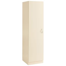 Wiho-K&uuml;chen Seitenschrank WIHO K&Uuml;CHEN "Flexi", beige (front und korpus: magnolia), B:50cm H:200cm T:57cm, Schr&auml;nke, Seitenschrank