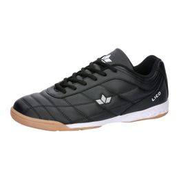 Hallenschuh Lico "Sportschuh Rockfield", Herren, Gr. 45, schwarz, Synthetik, Schuhe Hallenschuh