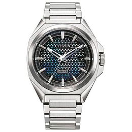 Automatikuhr Citizen "Series 8", silber (silberfarben, bunt), Armbanduhren, Damen, Automatikuhr, Armbanduhr, Mechansiche Uhr, Herrenuhr, Saphirglas, Edelstahlarmband