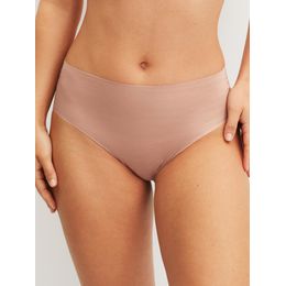 Midislip Calida "Modern Fit", Damen, Gr. XS (36/38), timeless taupe, Interlock, Obermaterial: 83% Modal (TENCEL&trade;), 17% Elasthan, k&ouml;rpernah, Unterhosen Midislip, seidig weich, atmungsaktiv, Interlock-Qualit&auml;t, cleaner Look