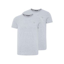 T-Shirt Chiemsee, Herren, Gr. L (52/54), medium grau, medium grau, 90% Polyester, 10% Elasthan, Rundhals, Shirts T-Shirt
