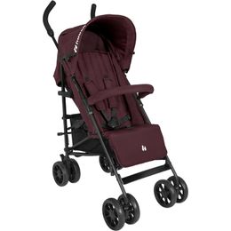 Kinder-Buggy hauck "Fold N Care", Baby, schwarzberry, Kunststoff, Polyester, Stahl, Kinderwagen Kinder-Buggy