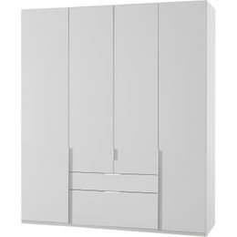 Kleiderschrank wimex "New York", wei&szlig;, B:180cm H:208cm T:58cm, Schr&auml;nke, Kleiderschrank, wahlweise 208 oder 236cm hoch