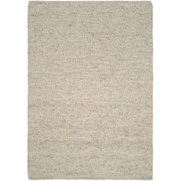 Teppich OCI DIE TEPPICHMARKE "FAVORIT", beige, H:12mm &Oslash;:150cm, Wolle, Teppiche, Teppich, Handweb-Teppich aus Indien, handgewebt, hochwertig verarbeitet