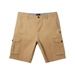 Bermudas Quiksilver "Crucial Battle", Jungen, Gr. 10, gr&uuml;n (khaki), Obermaterial: 100% Walkfrottier;, Hosen Bermudas