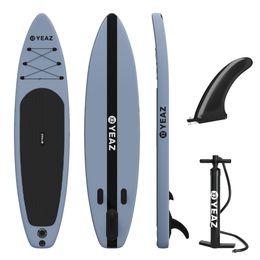 Inflatable SUP-Board YEAZ "SUP Board MARINA - EXOTRACE -", blau, Wassersportboards, Inflatable SUP-Board