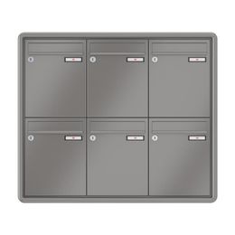 Renz RS3000 Unterputz Briefkastenanlage 6-fach 8 L - 260 x 330 x 100 mm