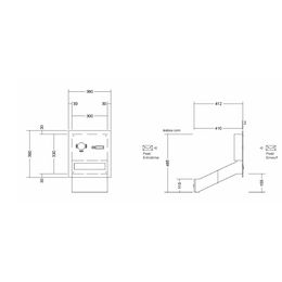 Renz LEABOX Kamera Durchwurfbriefkasten in Edelstahl ELCOM BTC 200/500