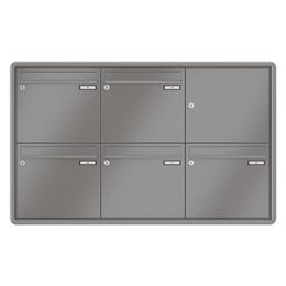 Renz RS3000 Unterputz Briefkastenanlage 5-fach 12 L RAL9016
