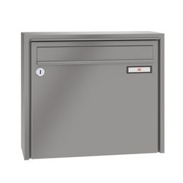 Renz Quadra Aufputzbriefkastenanlage RAL9007