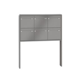 Renz RS2000 freistehende Briefkastenanlage 6-fach RAL7016