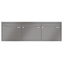 Renz Eckrahmen Unterputz Briefkastenanlage 3-fach RAL9016