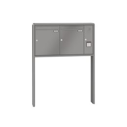 Renz RS2000 freistehende Briefkastenanlage mit Sprechanlage 2-fach RAL7016