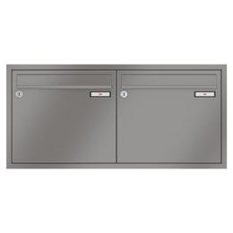 Renz Eckrahmen Unterputz Briefkastenanlage 2-fach RAL9016