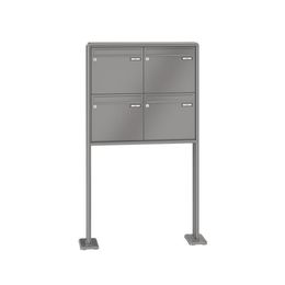 Renz RS2000 freistehende Briefkastenanlage 4-fach RAL7016