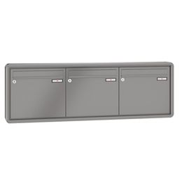 Renz RS2000 Aufputzbriefkastenanlage 3-fach RAL7016